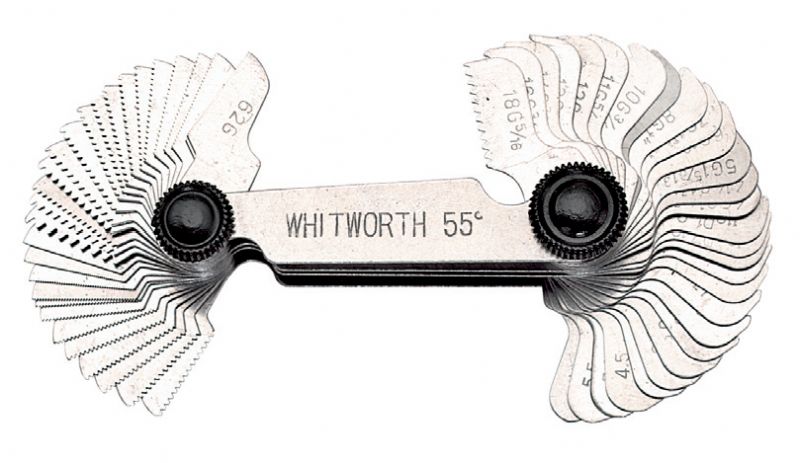 58 BLADE SCREW PITCH GAUGE SET - C058 | Screw pitch gauge | Measuring ... 58 BLADE SCREW PITCH GAUGE SET - C058 | Screw pitch gauge | Measuring ...