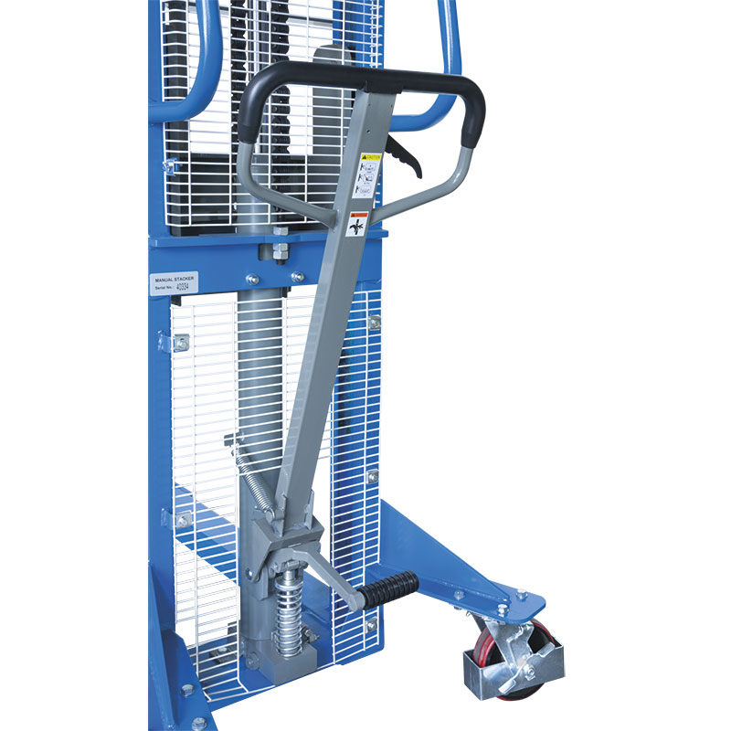 SOLLEVATORE PER PALLET CON FRENO E PEDALE DI SOLLEVAMENTO - 0143 ...