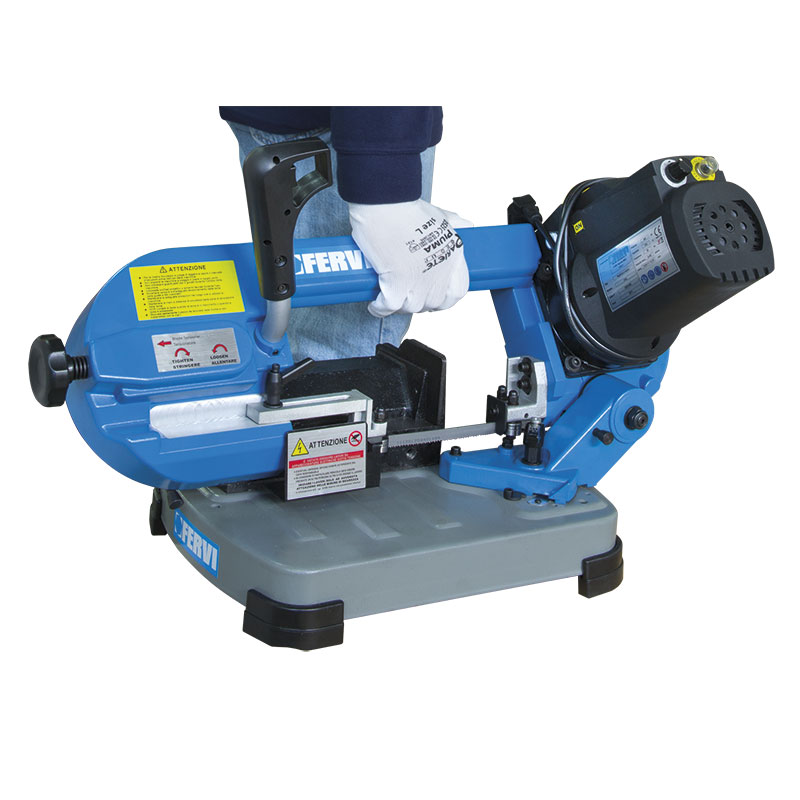 ELECTRONIC CUTTING BAND SAW FOR BENCH - 0362 | Saw benches | Metal ...