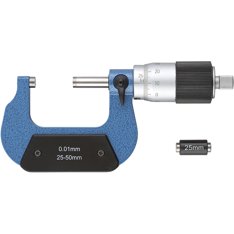 MICROMETRO CENTESIMALE PER ESTERNI - M022/00/25 | Micrometri per ...