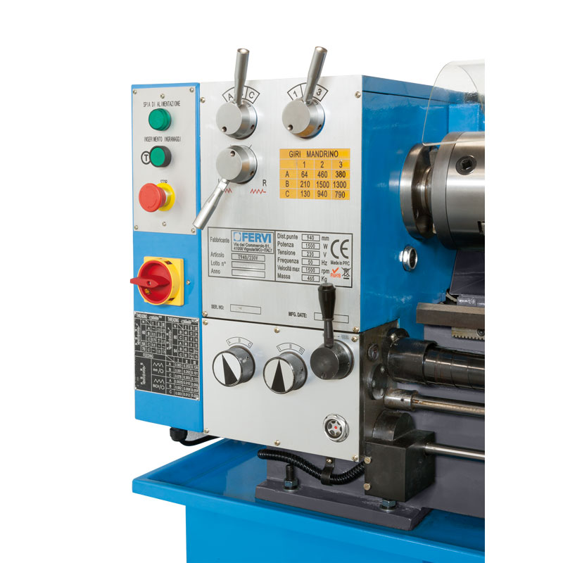 GEAR HEAD LATHE - T940/230V | Parallel lathes | Lathes | Machinery ...